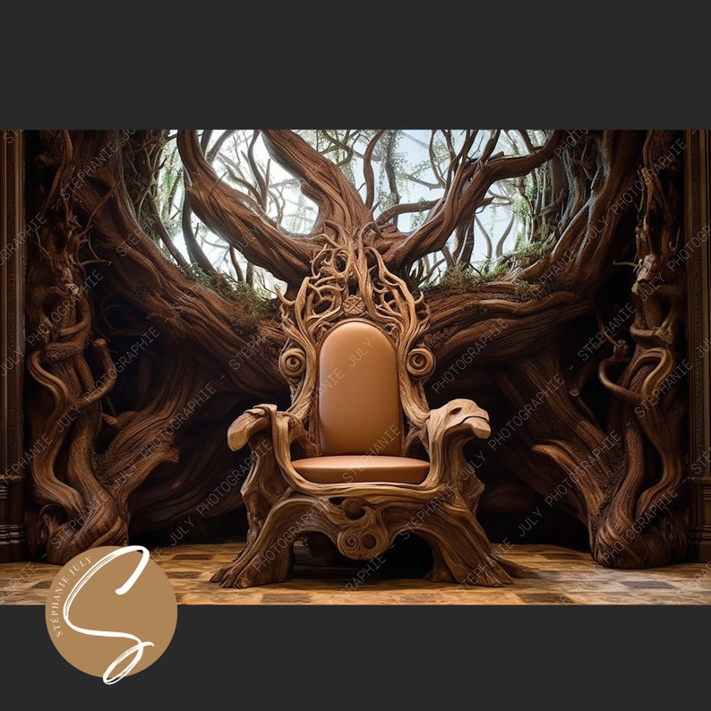 4 Forest Throne Digital Background Photography 4 Forest Thrones Digital ...