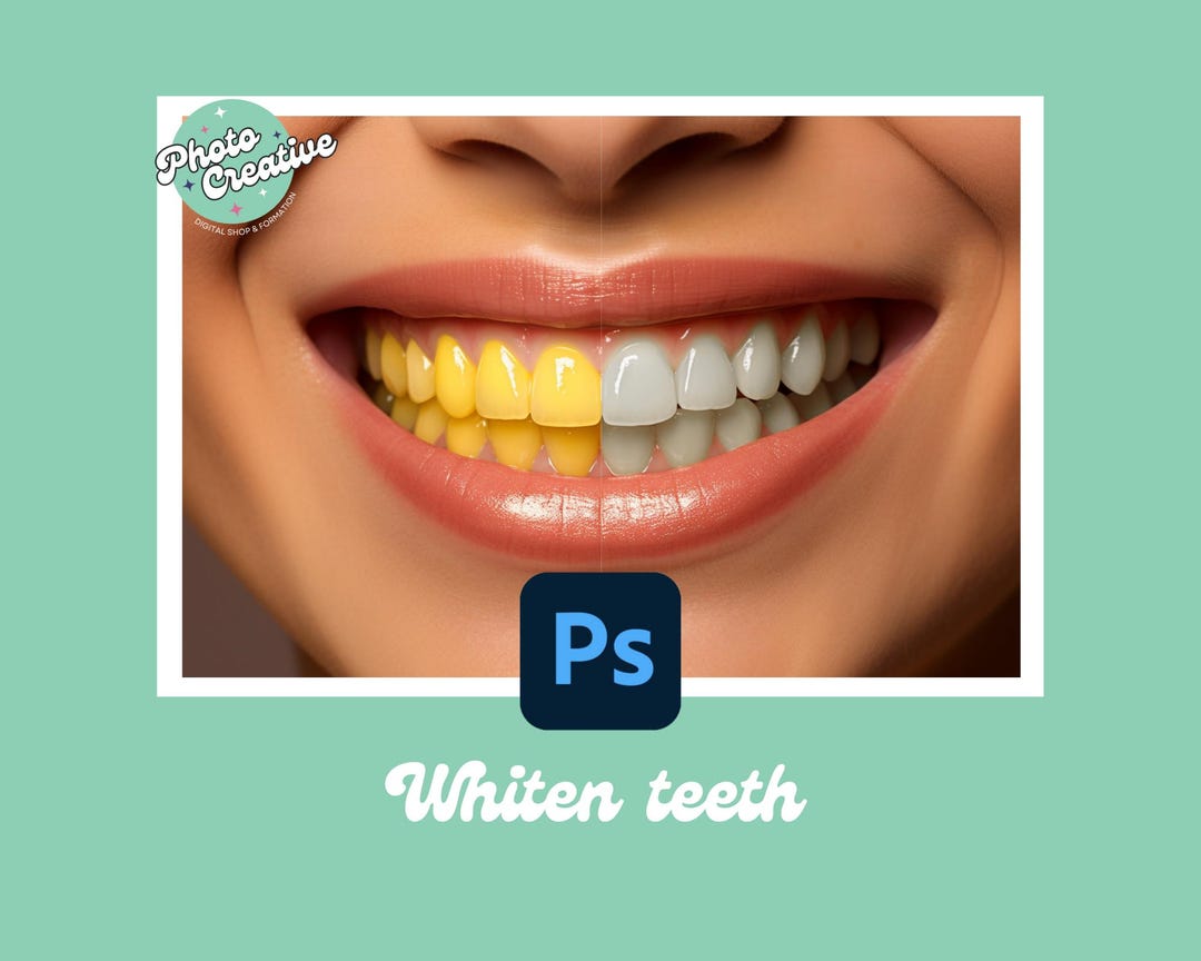 Photoshop Action White Teeth Photoshop Action White Teeth - Etsy