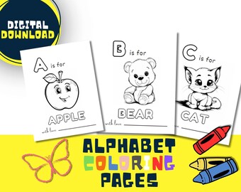 Alphabet Coloring Pages, Preschool Activities, Preschool Coloring Pages ...