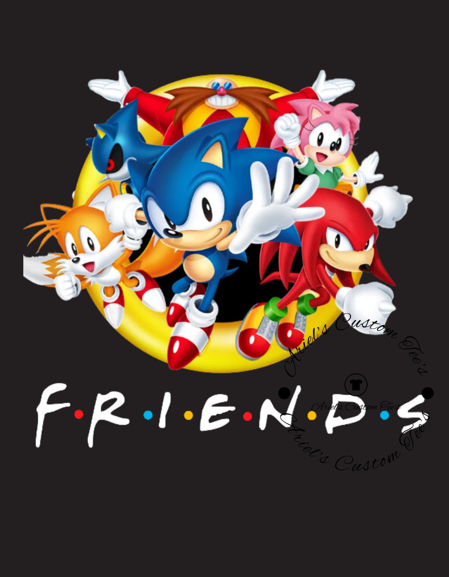Sonic Friends Png - Etsy