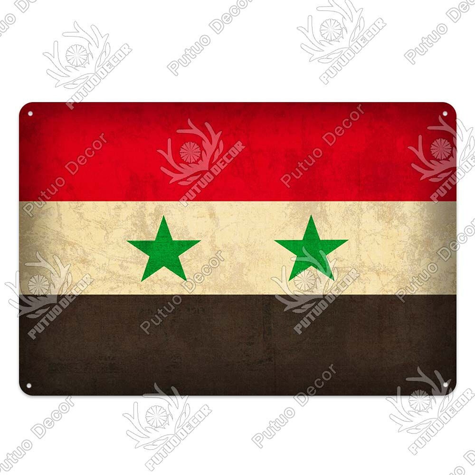 Countries National Flags Metal Sign Tin Plaque Wall Bar Pub Man Cave ...