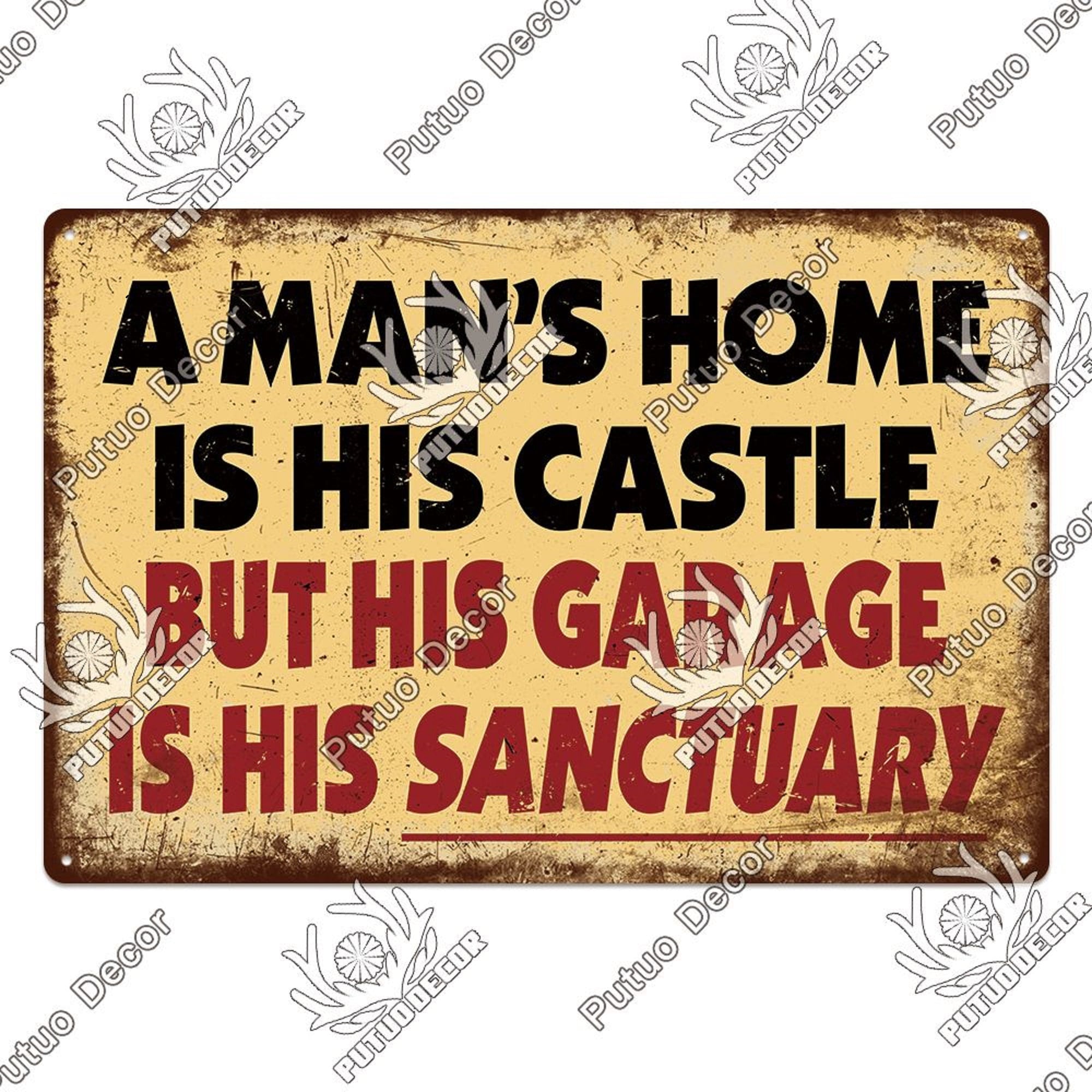 Funny Sarcastic Vintage Style Posters Tin Signs Retro Plaque Metal ...