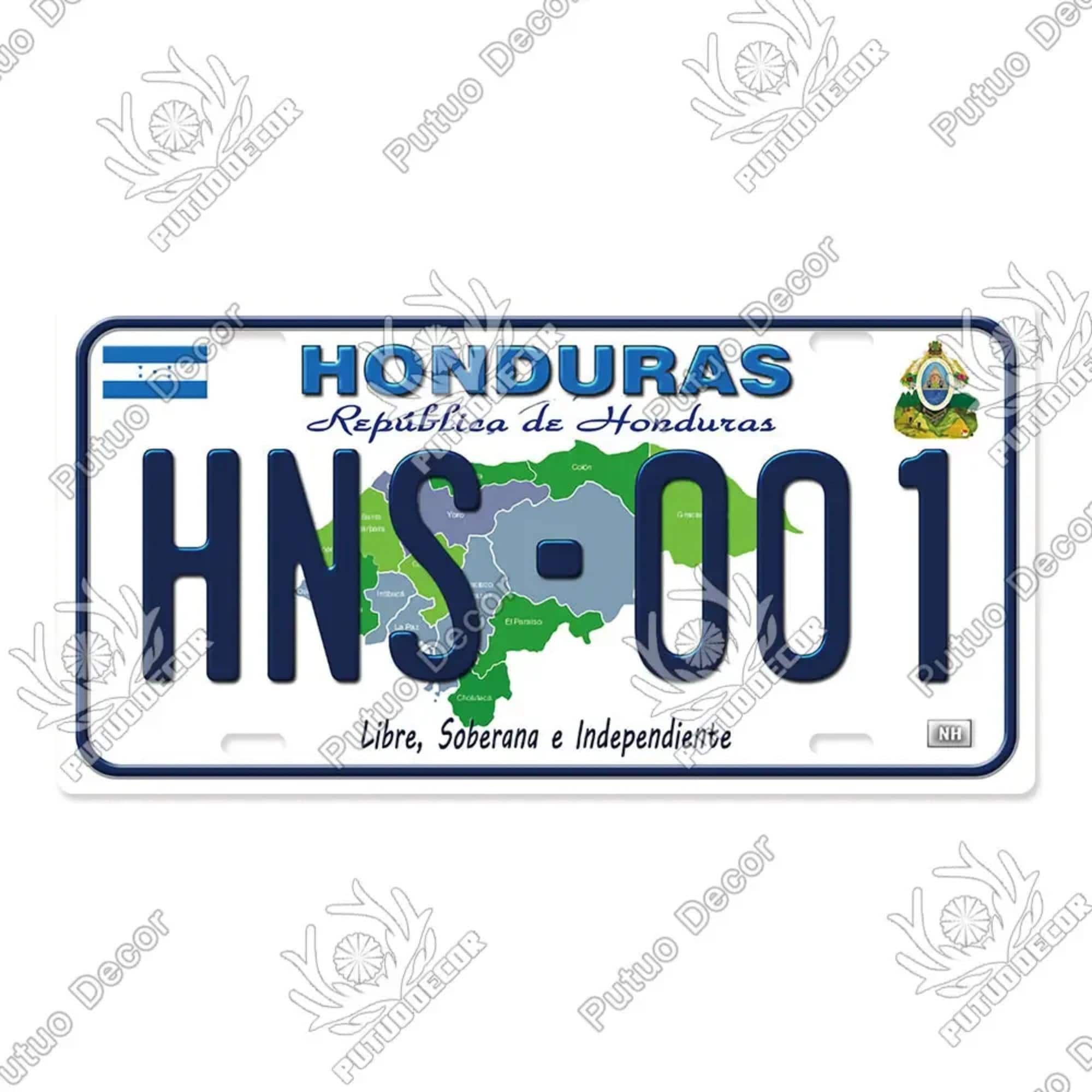 World Countries Themed License Metal Plates Vintage Rusted Travel ...