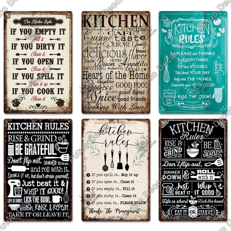 Kitchen Rules - Etsy