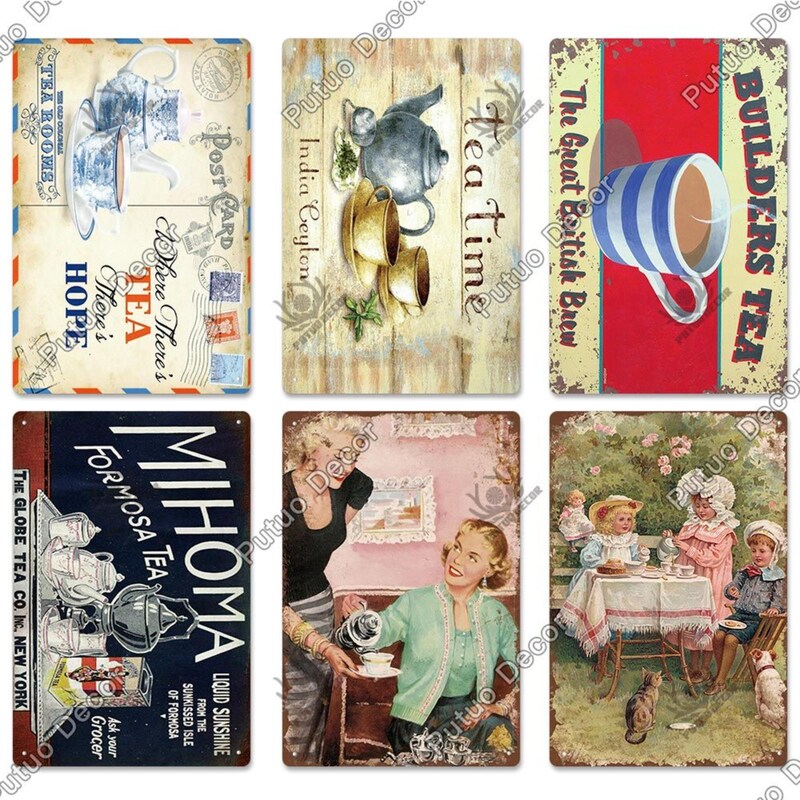 Tea Time Sign - Etsy