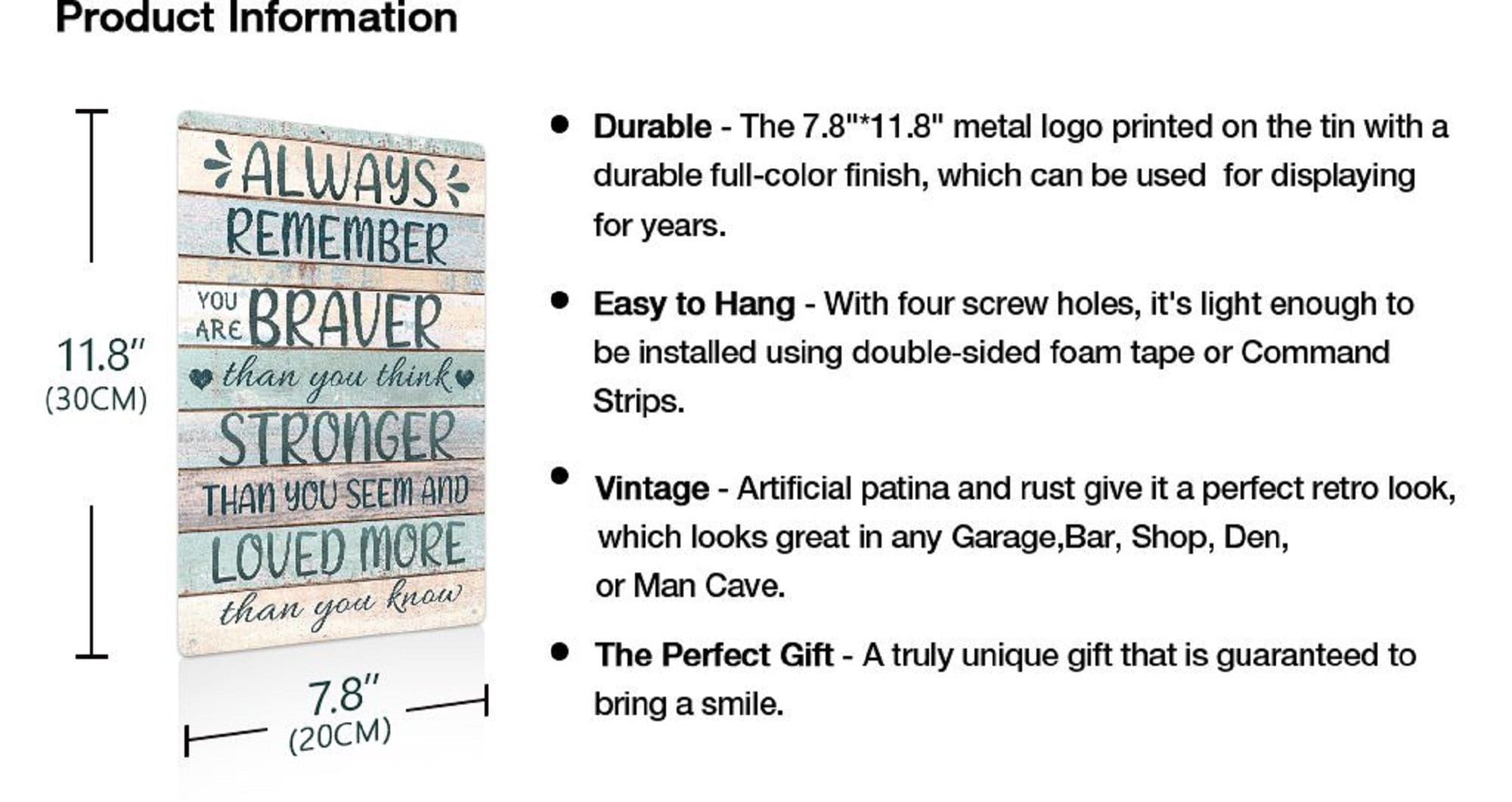 Funny Sarcastic Vintage Style Posters Tin Signs Retro Plaque Metal ...