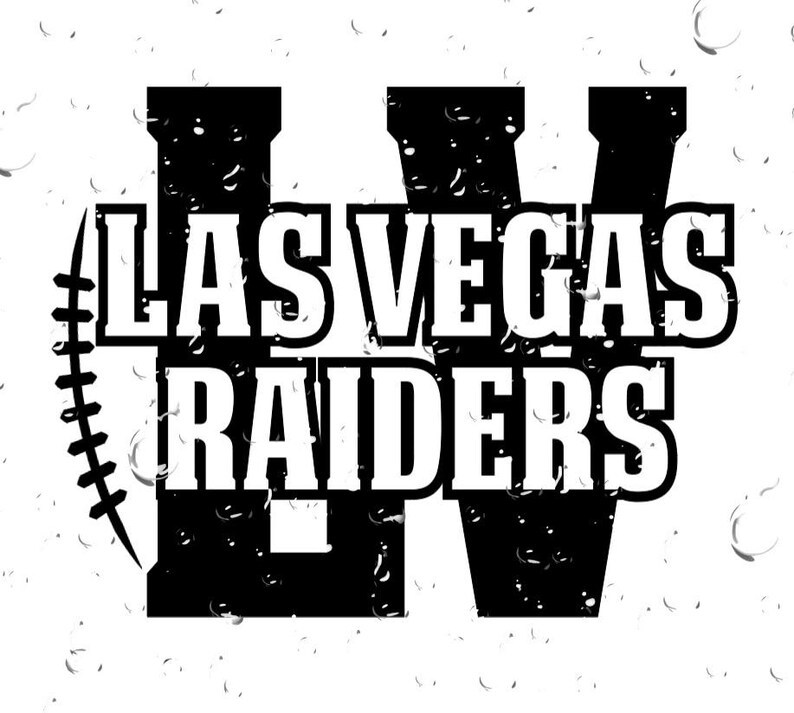 NFL Las Vegas Raiders Decal, Vinyl Decal - Etsy
