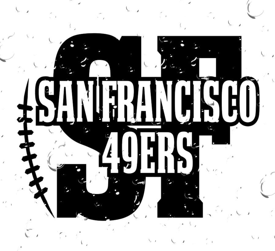 NFL San Francisco 49ers Decal, Vinyl Decal - Etsy