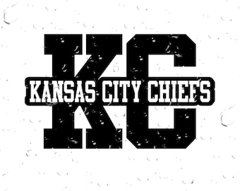 NFL Kansas City Chiefs Decal, Vinyl Decal - Etsy