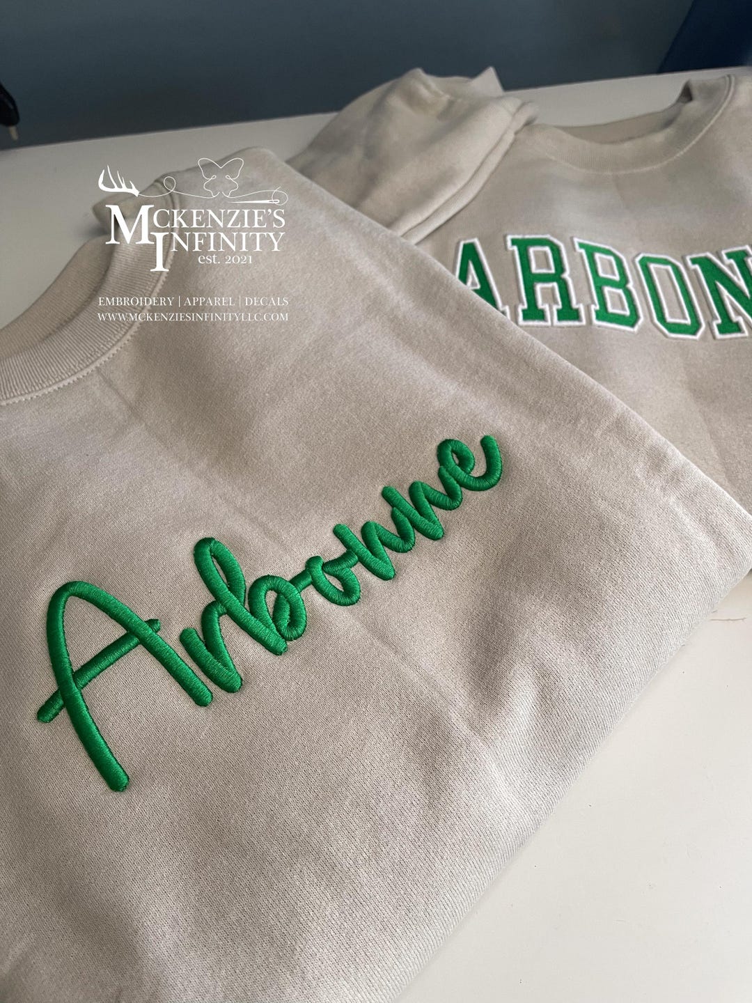 Custom 3D Puff Embroidery Sweatshirt | Street Style Raised Letter ...