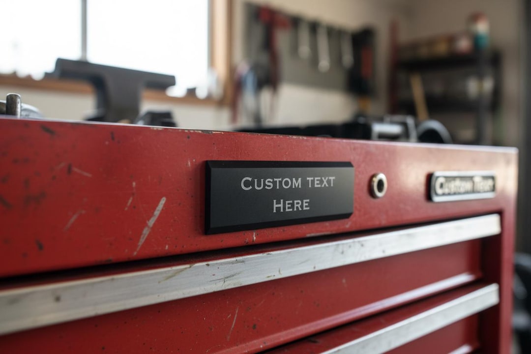 Custom Magnetic Name Plates | Placard | Sign | 10" In - Etsy