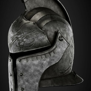 Knight Dark Souls Faraam Helmet Cosplay by USI - Etsy UK