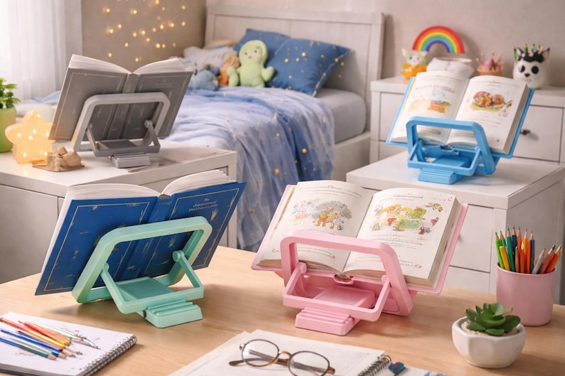 Pop-up Book Stand | Reading Material | Book Accessories | Book Holder ...