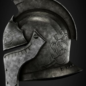 Knight Dark Souls Faraam Helmet Cosplay by USI - Etsy