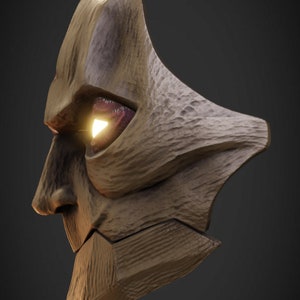 DIY UNPAINTED Attack on Titan Armored Titan Mask Prop Reiner Braun ...