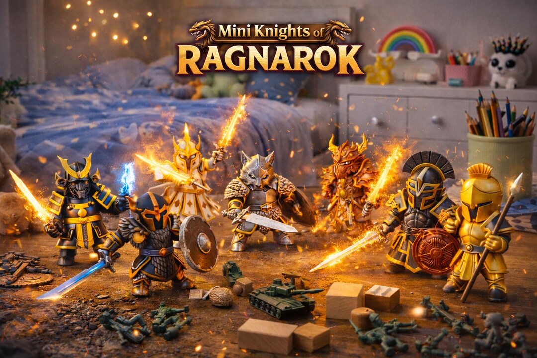 Mini Knights of Ragnarok | Collectible Set | Anyone's Gift - Etsy UK