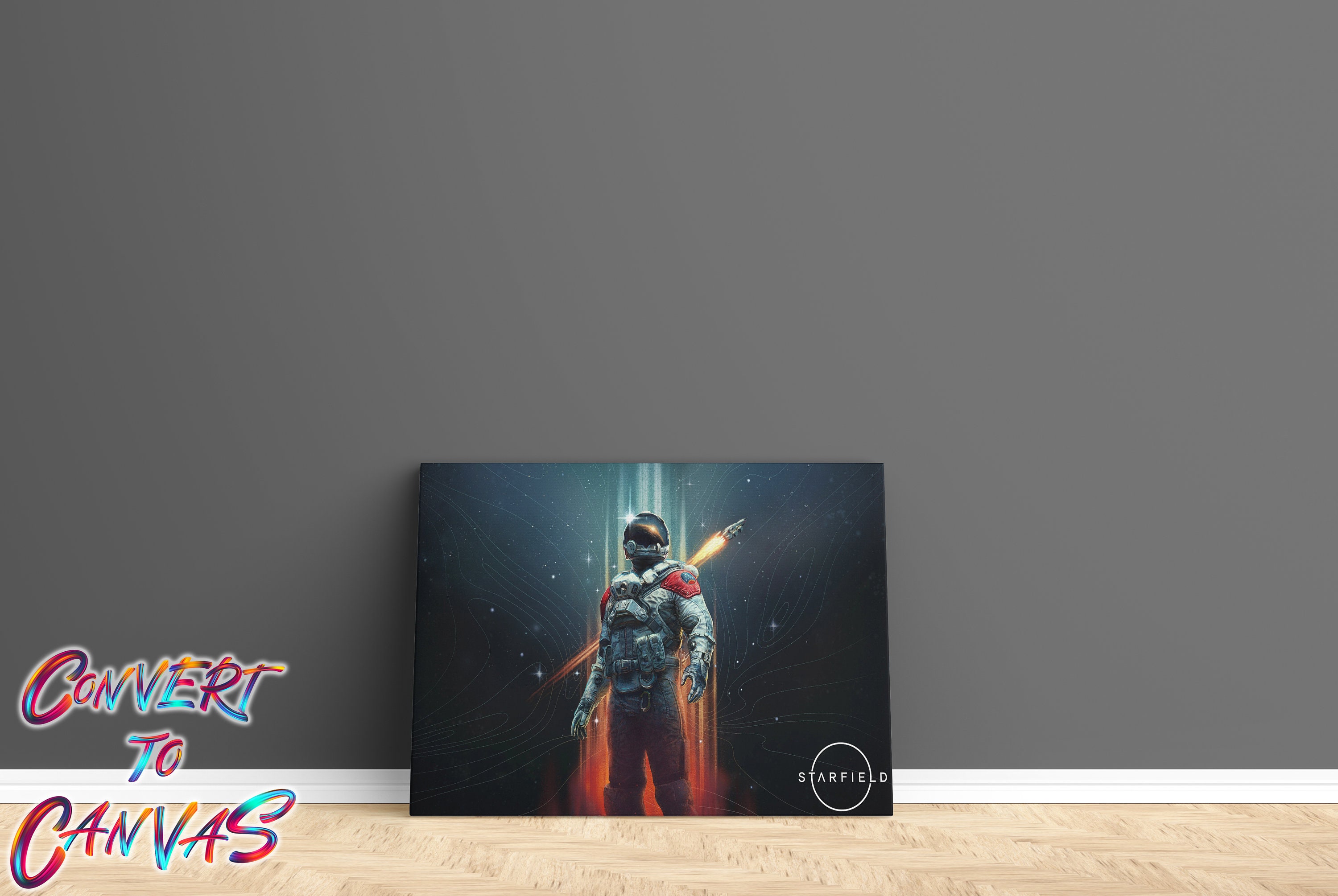 Starfield Canvas, Starfield Wall Art, Starfield Decor, Starfield Canvas ...