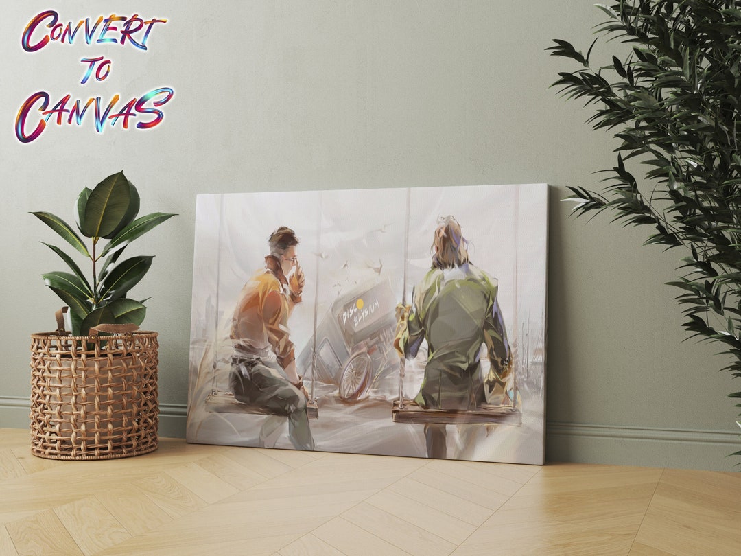 Disco Elysium Art, Disco Elysium Canvas, Disco Elysium Wall Art, Game ...