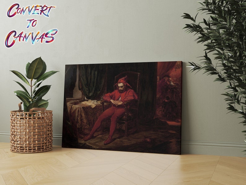 Jan Matejko, Stańczyk Canvas Print Premium Canvas Art Print of Jan ...