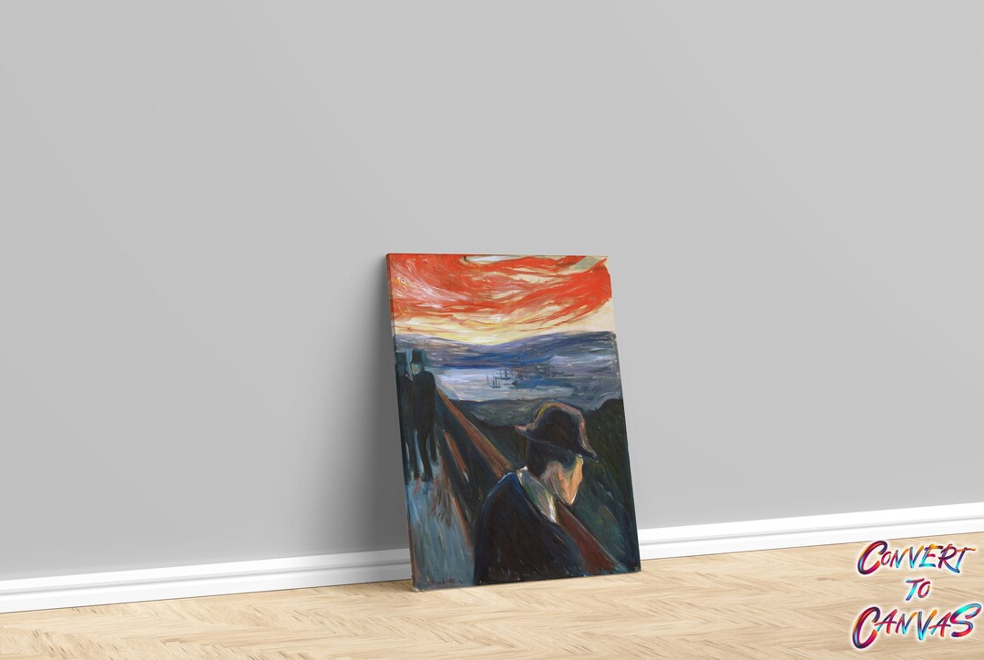The Scream Painting by Edvard Munch Canvas Print Classic Art ...