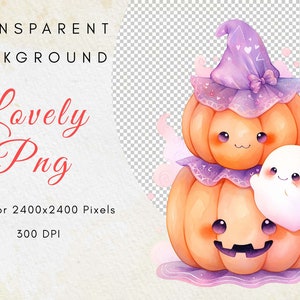 Watercolor Pumpkin Clipart, Smiling Funny Autumn Jack O Lantern, Happy ...