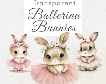 Watercolor Ballerina Clipart Set of 36 PNG Files Ballet - Etsy