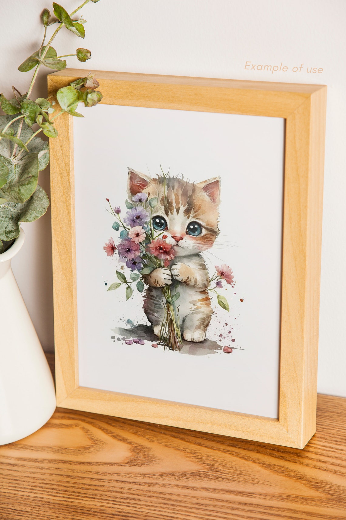 Watercolor Baby Cats Clipart Watercolour Kitten Transparent - Etsy