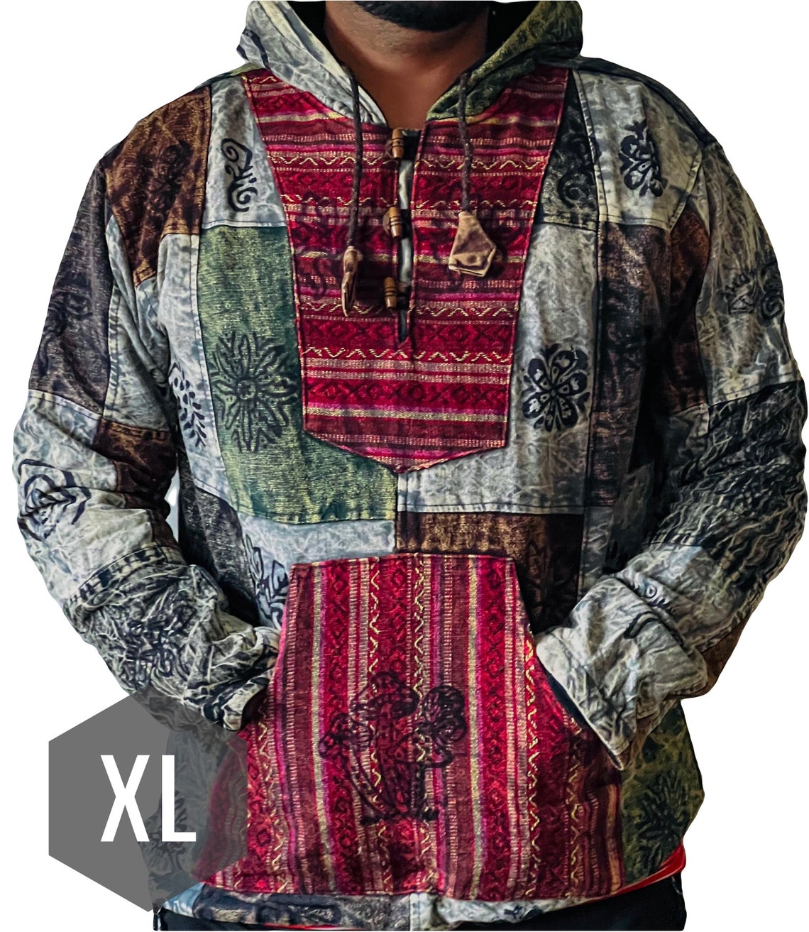 Hippie Patchwork Jacket - Etsy