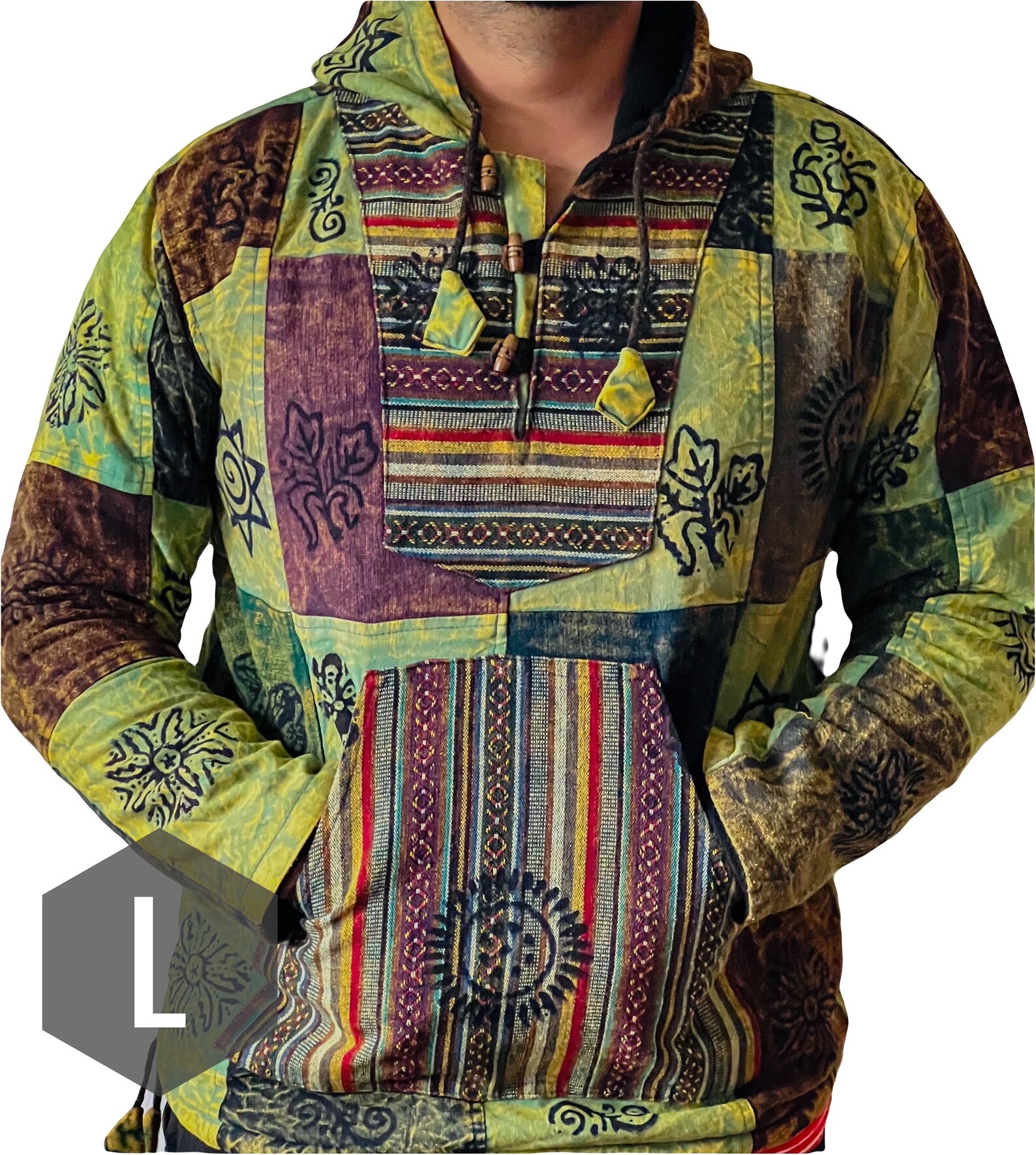 Hippie Patchwork Jacket - Etsy