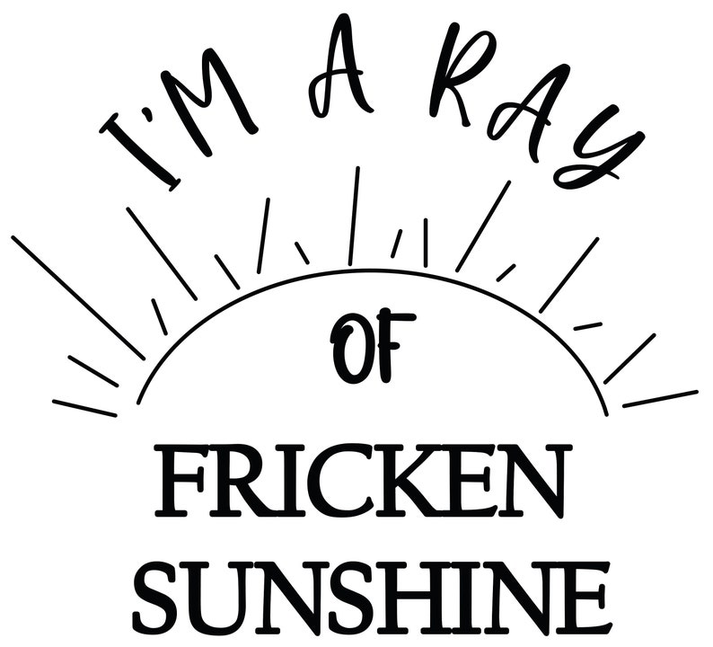 Ray of Sunshine SVG, PNG Files Only - Etsy