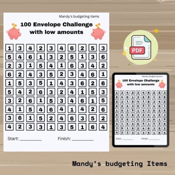 Savings Challenge - Etsy