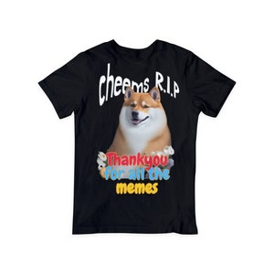 Cheems Rip 2023 PNG Thank You for All the Memes PDF Cheems - Etsy