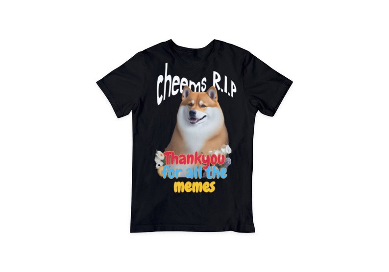 Cheems Rip 2023 PNG Thank You for All the Memes PDF Cheems - Etsy