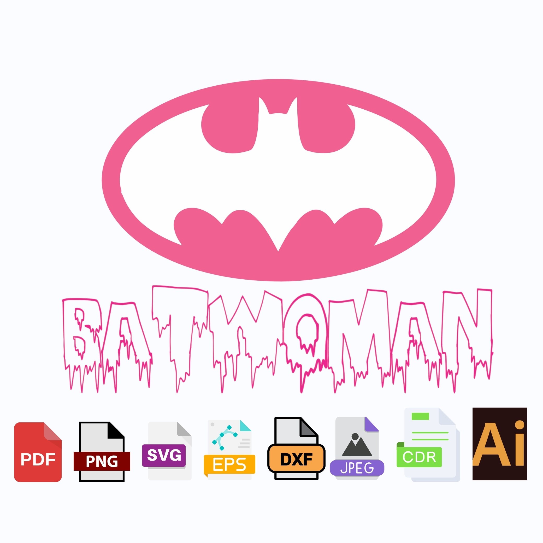 Batwoman, Batwoman Svg, Batwoman Png, Batman Svg, the Batman Svg ...