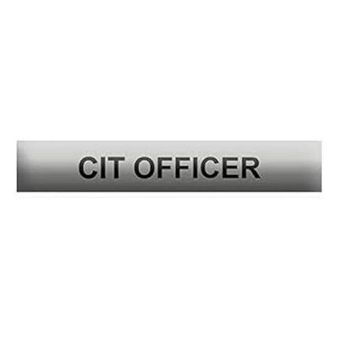 Crisis Intervention Team Officer CIT Citation Bar - Etsy