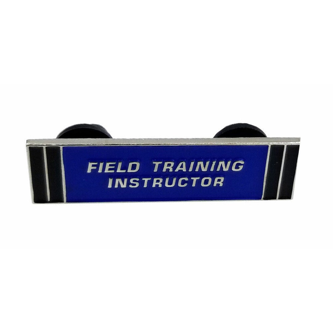 Field Training Instructor FTI Citation Bar Lapel Pin - Etsy