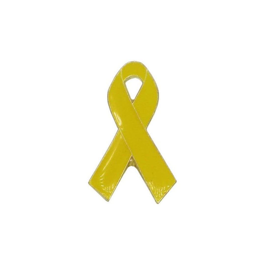 Yellow Support Our Troops/hope Awareness Ribbon Lapel Pin - Etsy