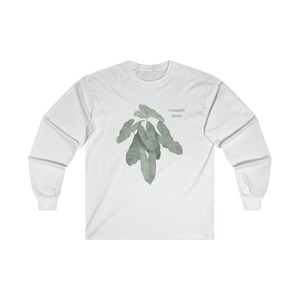 Tranquilo Farms Philodendron Logo Ultra Cotton Long Sleeve Tee Plant ...