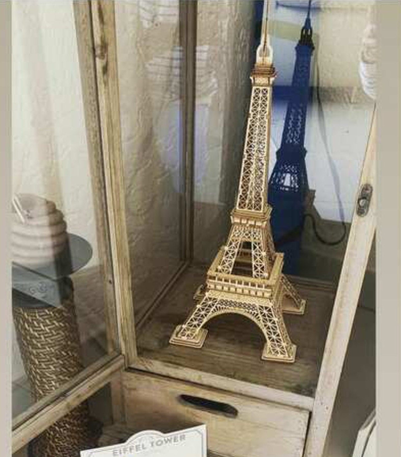 Eiffel Tower Laser Cut Model Kit DIY Wooden Puzzle - Etsy