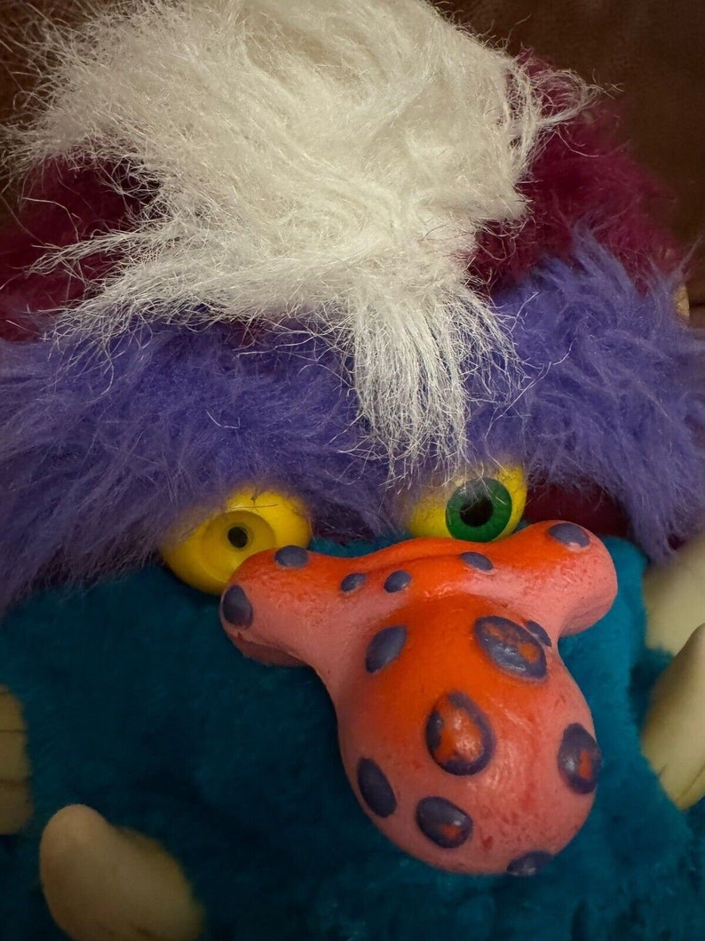 Vintage 1986 Amtoy My Pet Monster Toy Plush 28 My Football Monster - Etsy