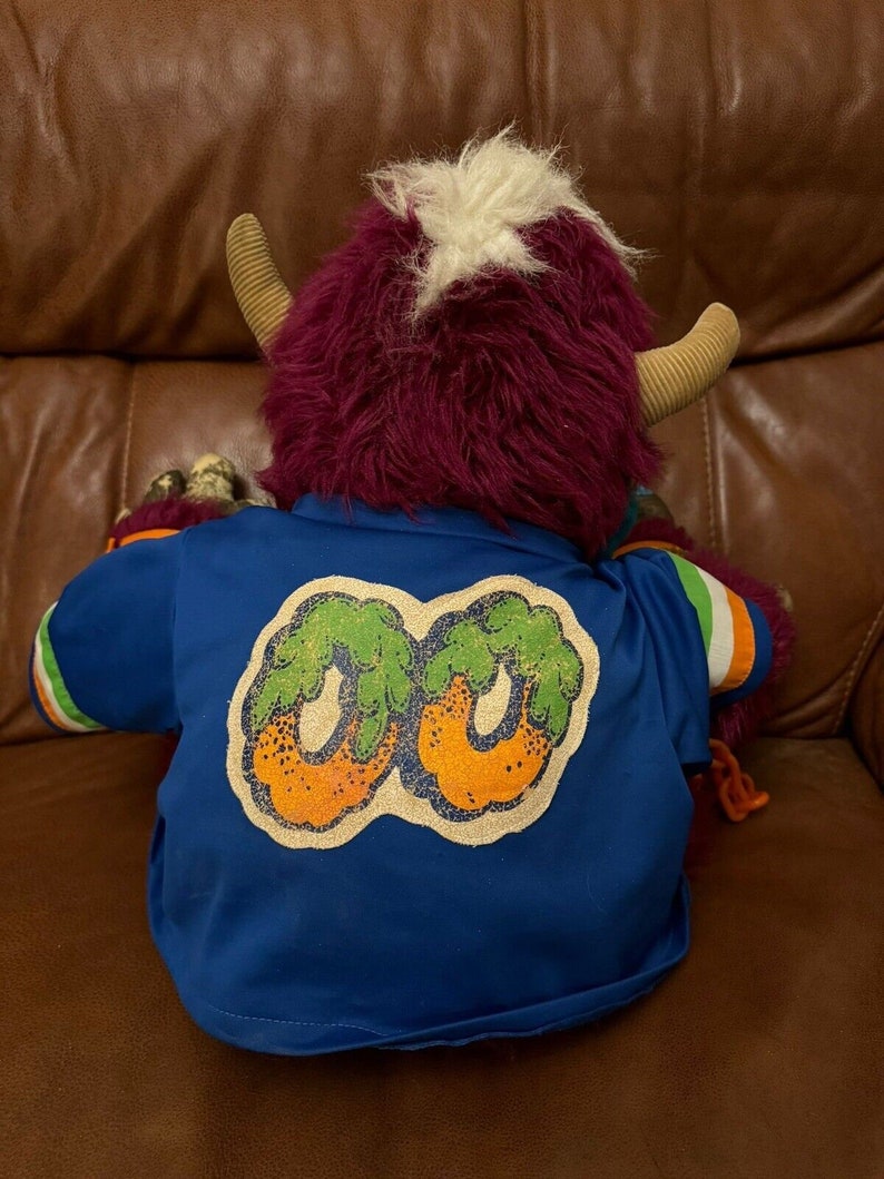 Vintage 1986 Amtoy My Pet Monster Toy Plush 28 My Football Monster - Etsy