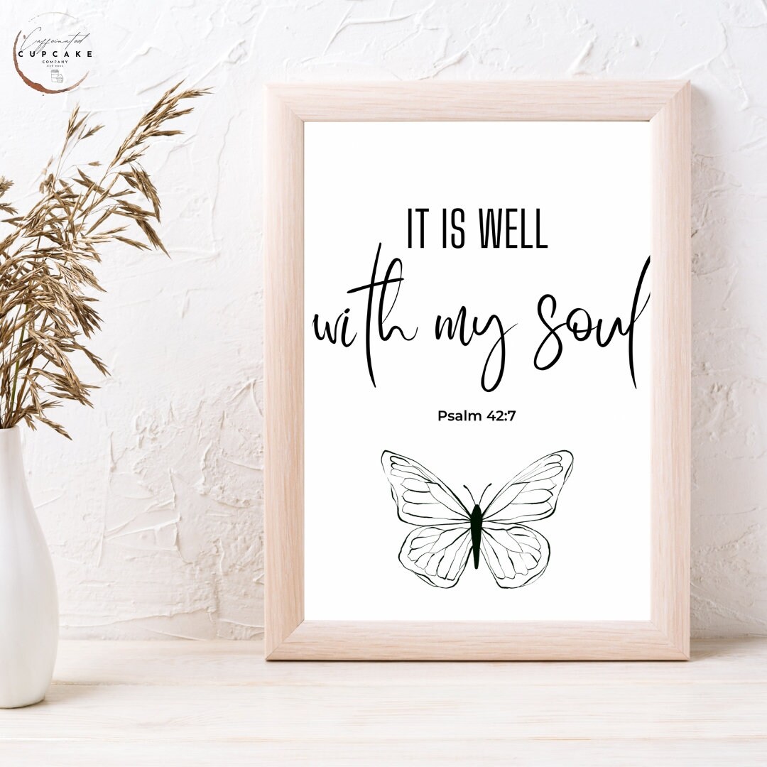 It is Well Wall Art & Décor Printable Digital 3 Convenient Sizes It is ...