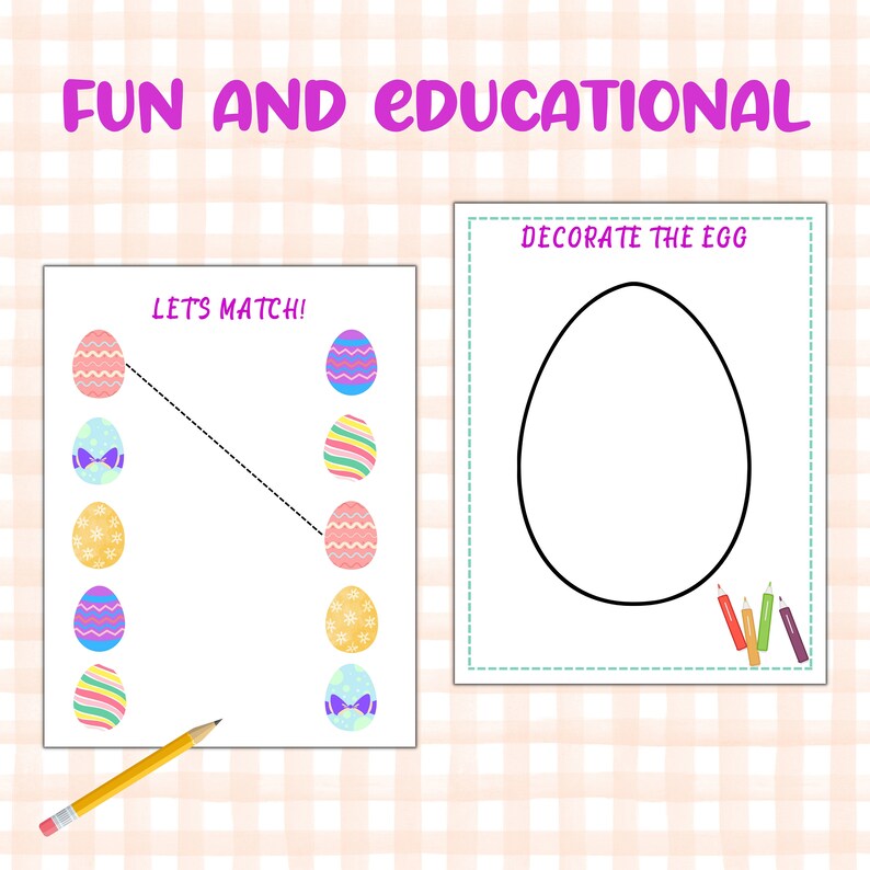 Printable Easter Activities for Kids, Preschool Worksheets, Easter ...