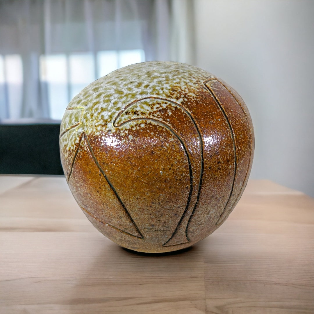 Vintage Stoneware Art Pottery Decor Paperweight - Etsy