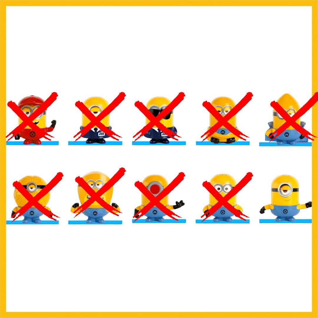 Mcdonald's DESPICABLE ME 4 Toy #1 Ralph Minion Figure Happy Meal Toy ...