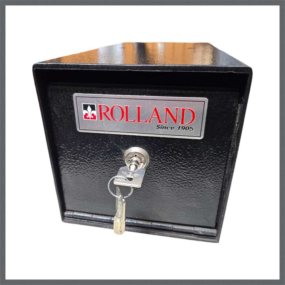 Rolland Depository Cash Drop Slot Under Counter Safe Key Lock - Etsy