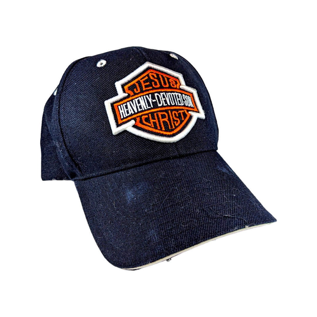 JESUS CHRIST Heavenly Devoted Son Adjustable Embroidered Cap Hat Black ...