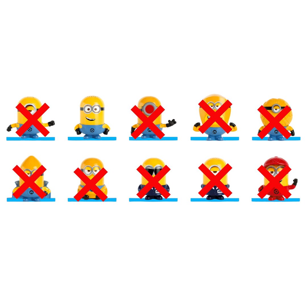 Mcdonald's DESPICABLE ME 4 Toy #2 Ron Minion Figure Happy Meal Toy 2024 ...