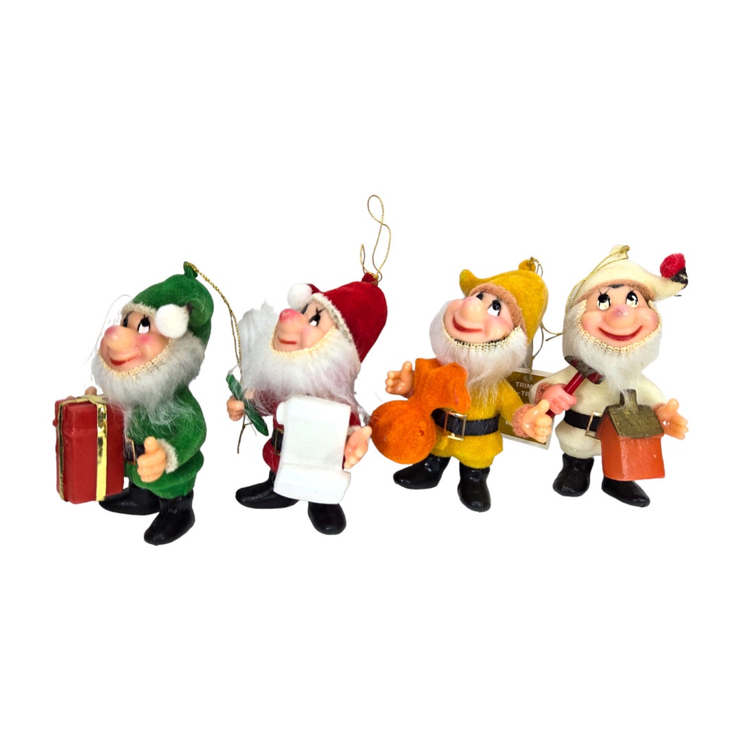 Vintage Santa's Helper Elves by Bevis Ind. Made in British Hong Kong - Etsy