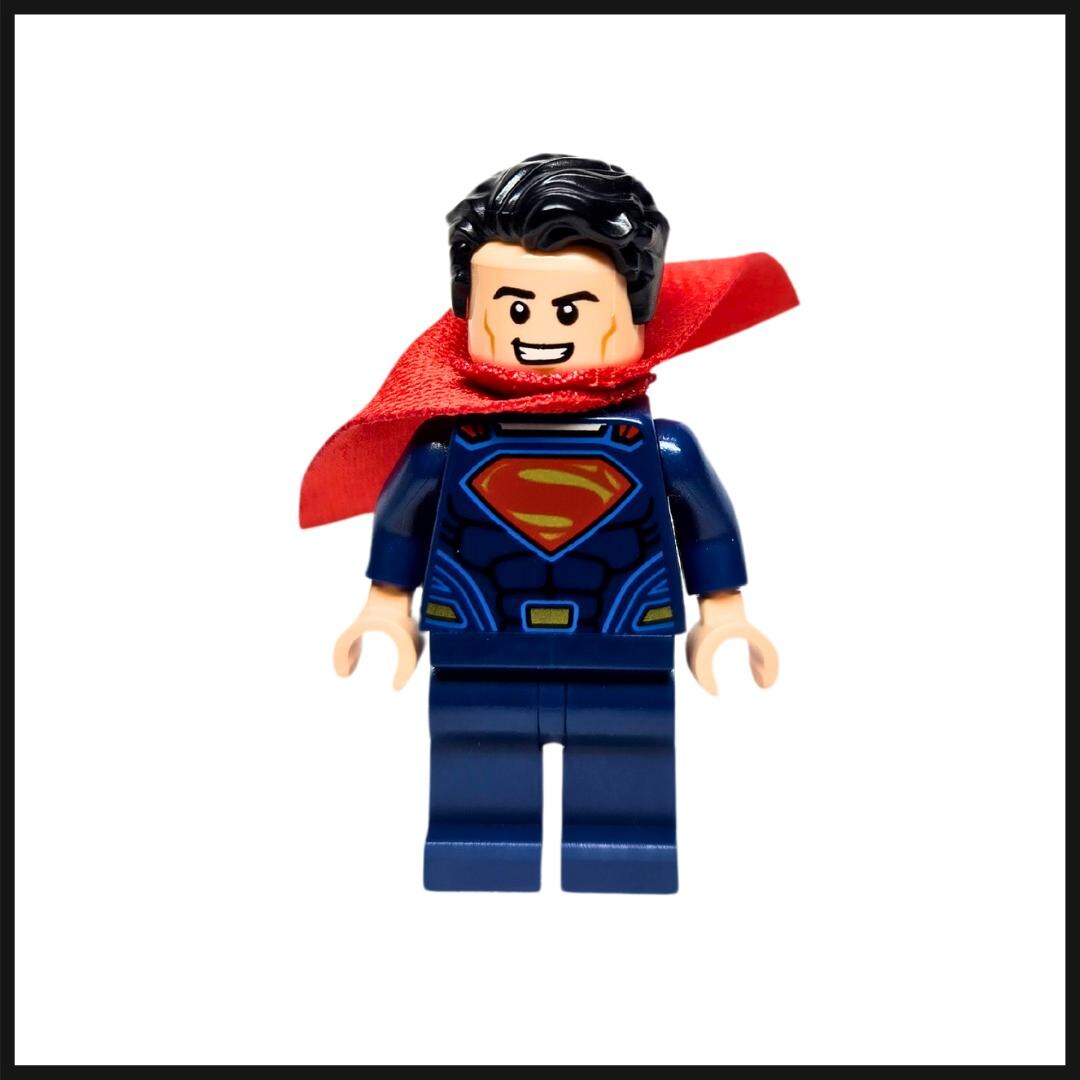 Superman Red Boots Eyes Dawn Justice 76046 Super Hero LEGO Minifigure ...